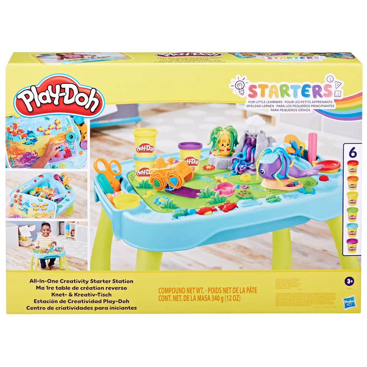Play-Doh Activity Table and Playset - 12 Piece