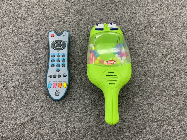 Playschool Handheld Popping Vacuum and play TV Remote