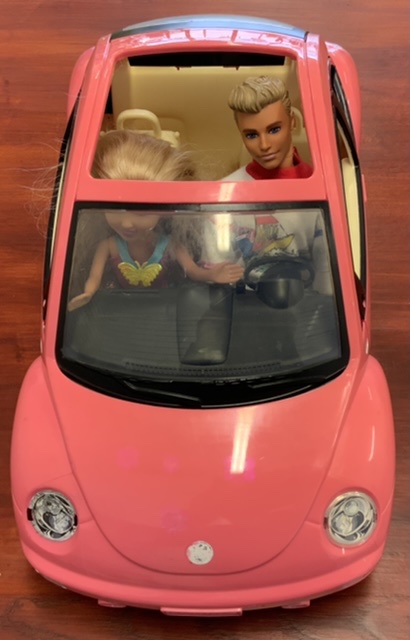 Barbie Car with Ken and Barbie