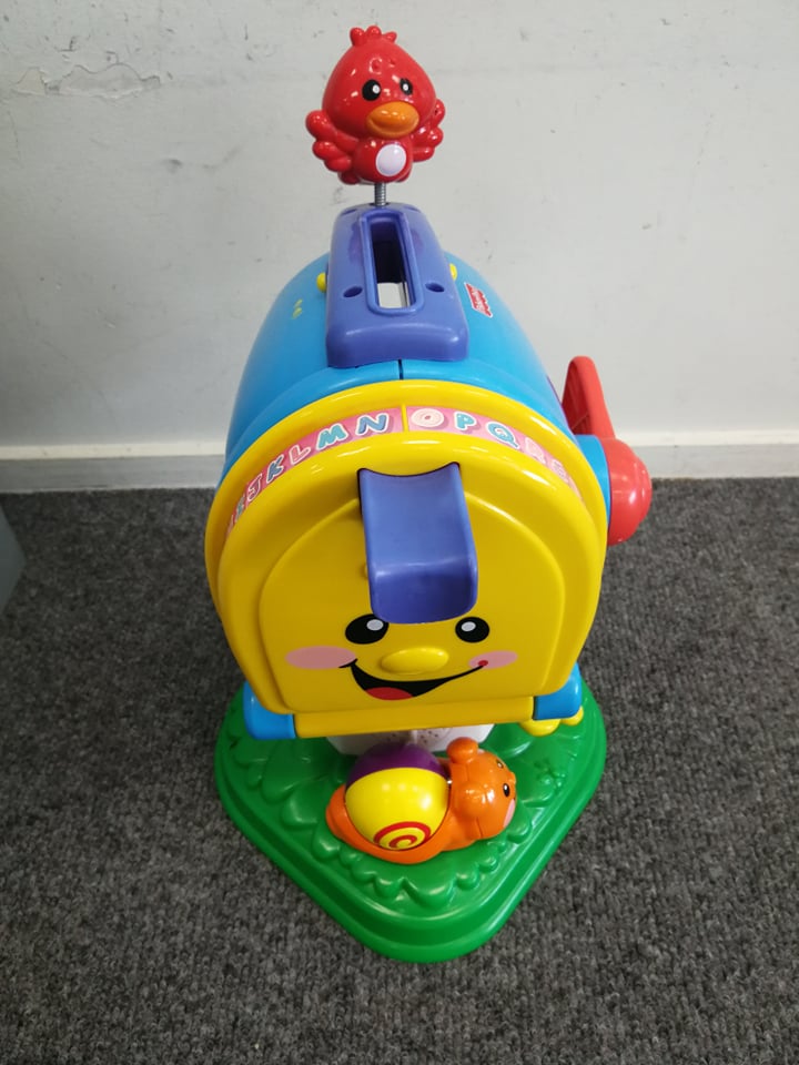 Playskool mini letterbox with letters